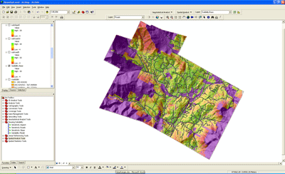 ArcGIS Desktop Help 9.2 - Performing sensitivity analysis