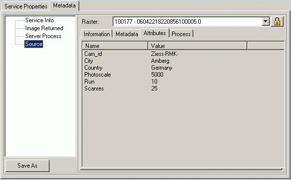 ArcGIS Desktop Help 9.2 - Viewing image service metadata in AutoCAD