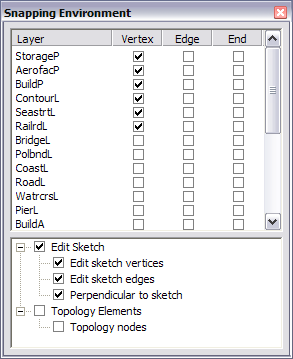 ArcGIS Desktop Help 9.3 - Configuring the z snapping environment