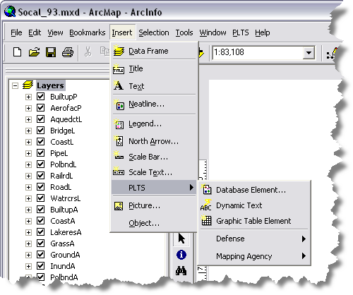 ArcGIS Desktop Help 9.3 - How to access PLTS for ArcGIS