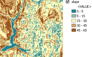 ArcGIS Desktop Help 9.3 - Using the ArcGIS Spatial Analyst toolbar to create a Zonal Histogram