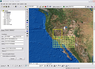 ArcGIS Desktop Help 9.3 - Military Analyst VPF catalogs
