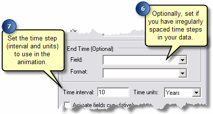 ArcGIS Desktop Help 9.3 - Creating a temporal animation