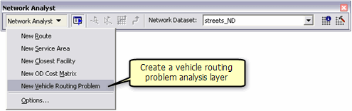 ArcGIS Desktop Help 9.3 - Solving a vehicle routing problem
