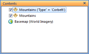 ArcGIS Explorer - Query Layers