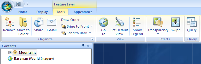 ArcGIS Explorer - Query Layers