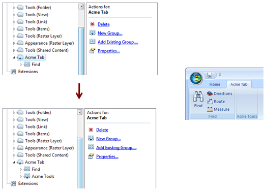 ArcGIS Explorer - Customize the user interface