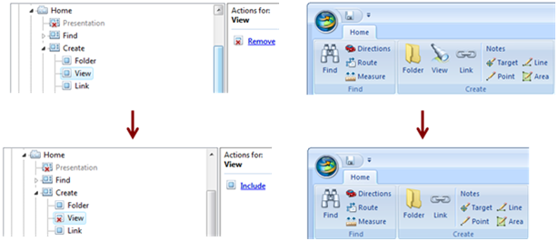 ArcGIS Explorer - Customize the user interface