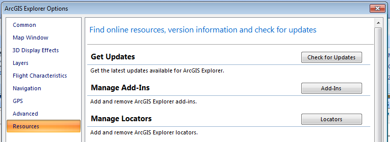 ArcGIS Explorer - Find Places, Addresses, or Locations