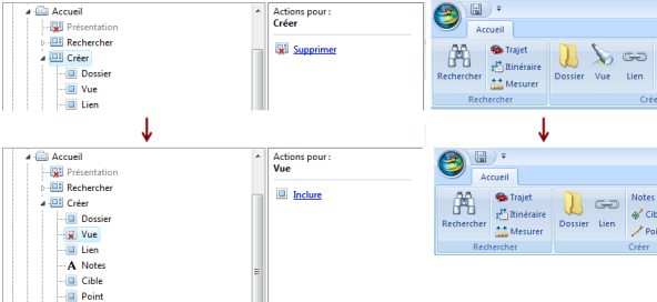 ArcGIS Explorer - Personnaliser l'interface utilisateur